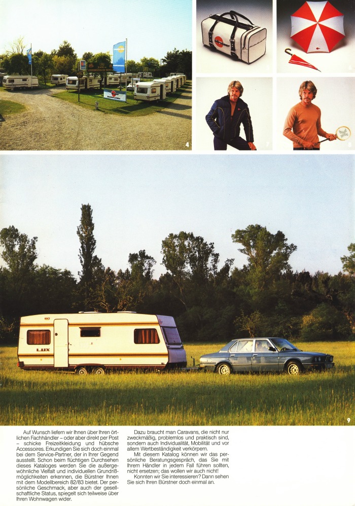 Caravane Burstner City 1983