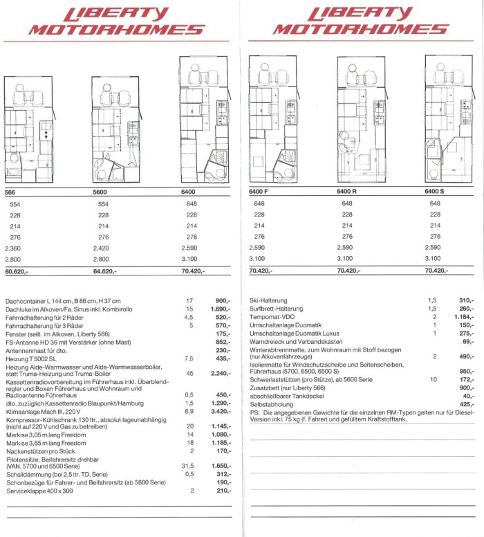 LMC 1991Liberty WoMo